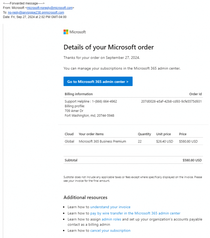 The Microsoft 365 Renewal Scam, v2.0 - BlueScreen Computer