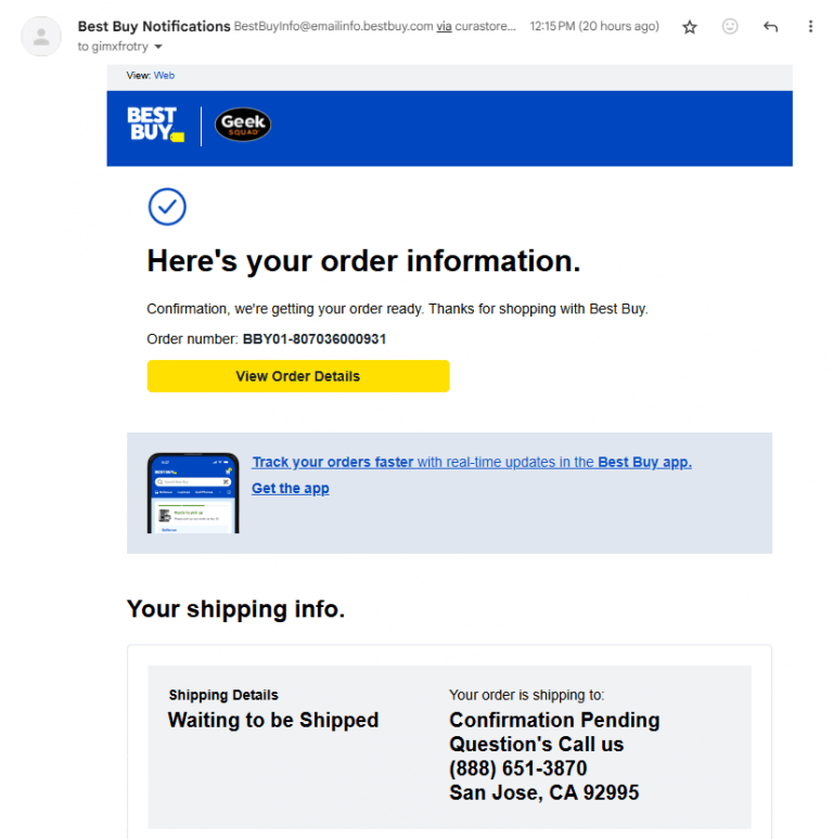 The Best Buy Purchase Scam - BlueScreen Computer